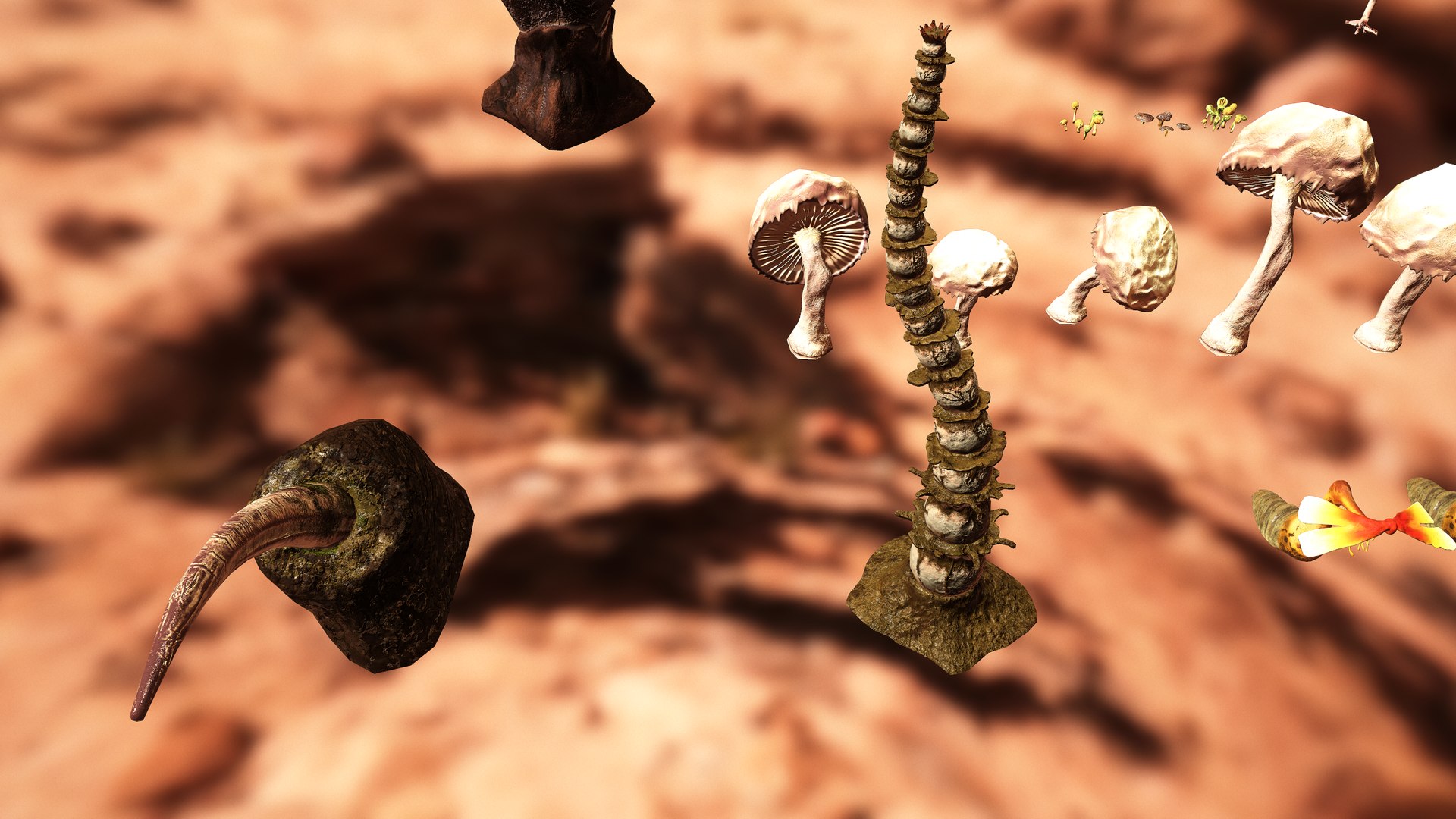 3D Star Wars Felucia Environment Pack Model - TurboSquid 1745402