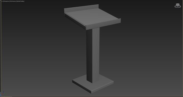 Lectern 3D model - TurboSquid 1824833