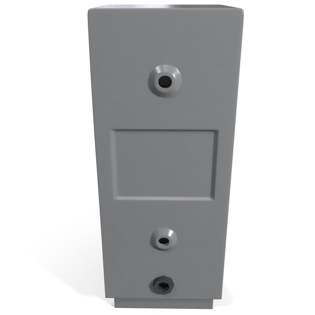 3d Model Doorking Residential Telephone Entry Door