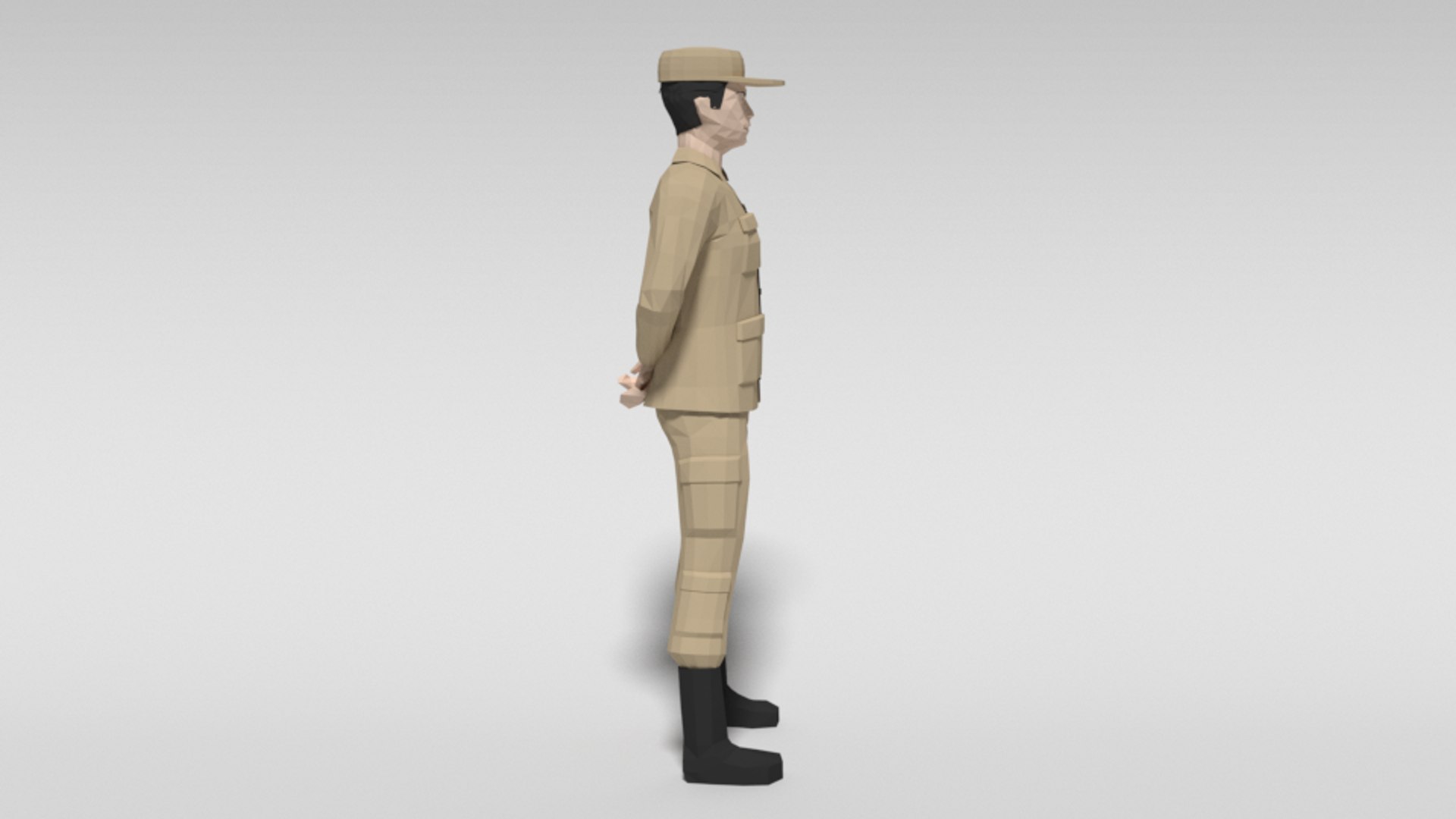 3D Soldier Blender Model - TurboSquid 1477321