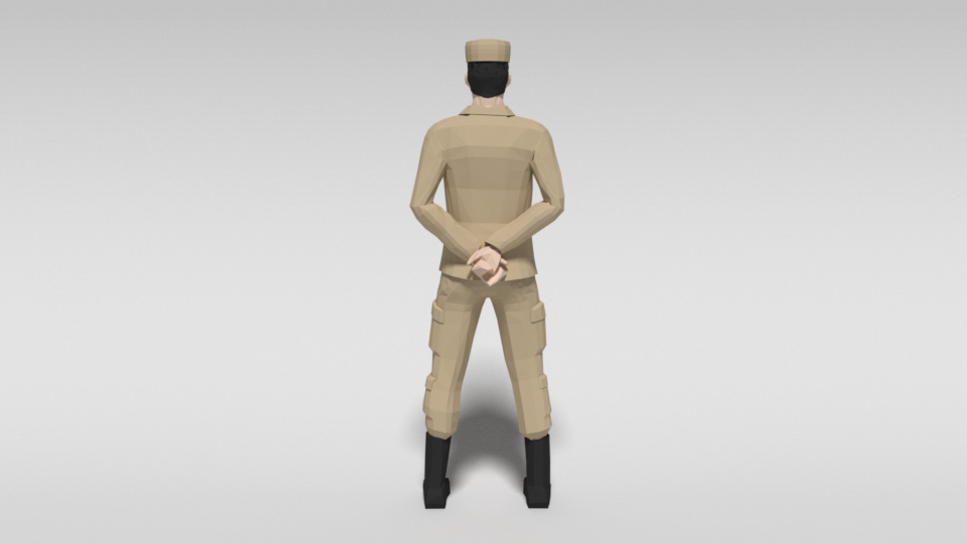 3D Soldier Blender Model - TurboSquid 1477321