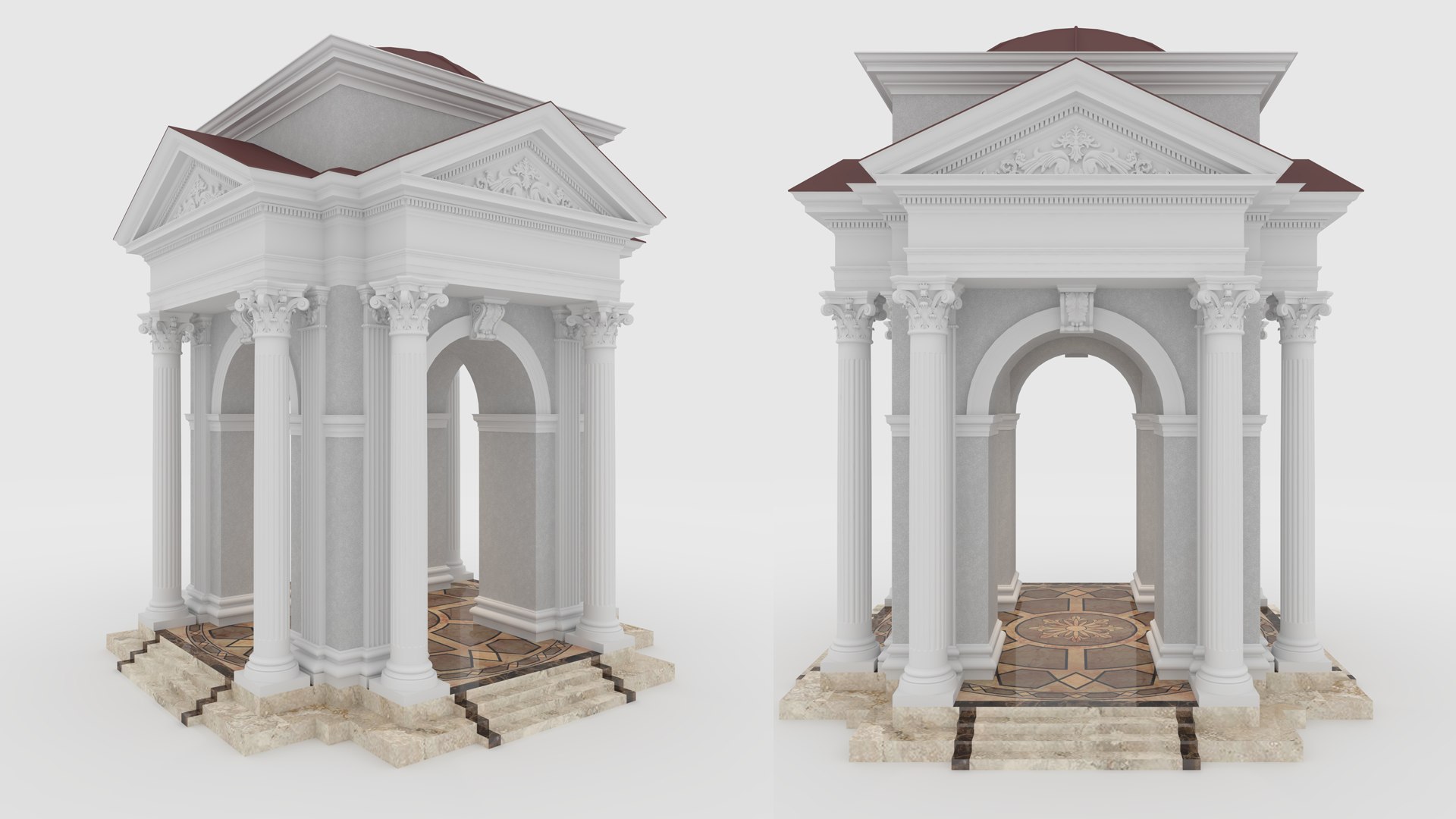 modelo 3d Portico 1 - TurboSquid 2060876