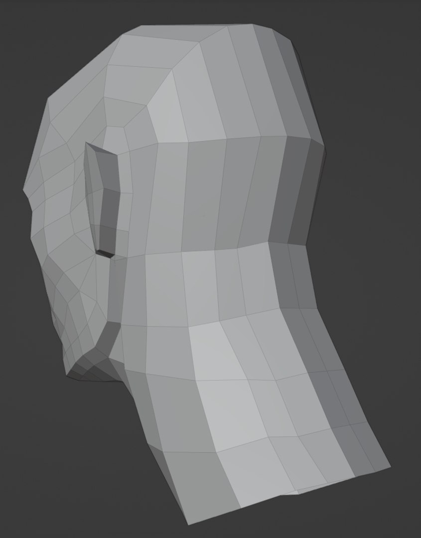 3D Low Poly Head 3DModel - TurboSquid 2086997