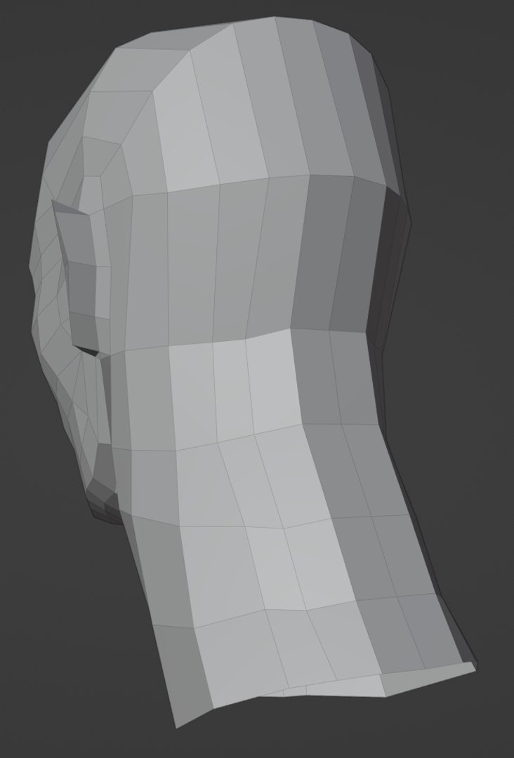 3D Low Poly Head 3DModel - TurboSquid 2086997