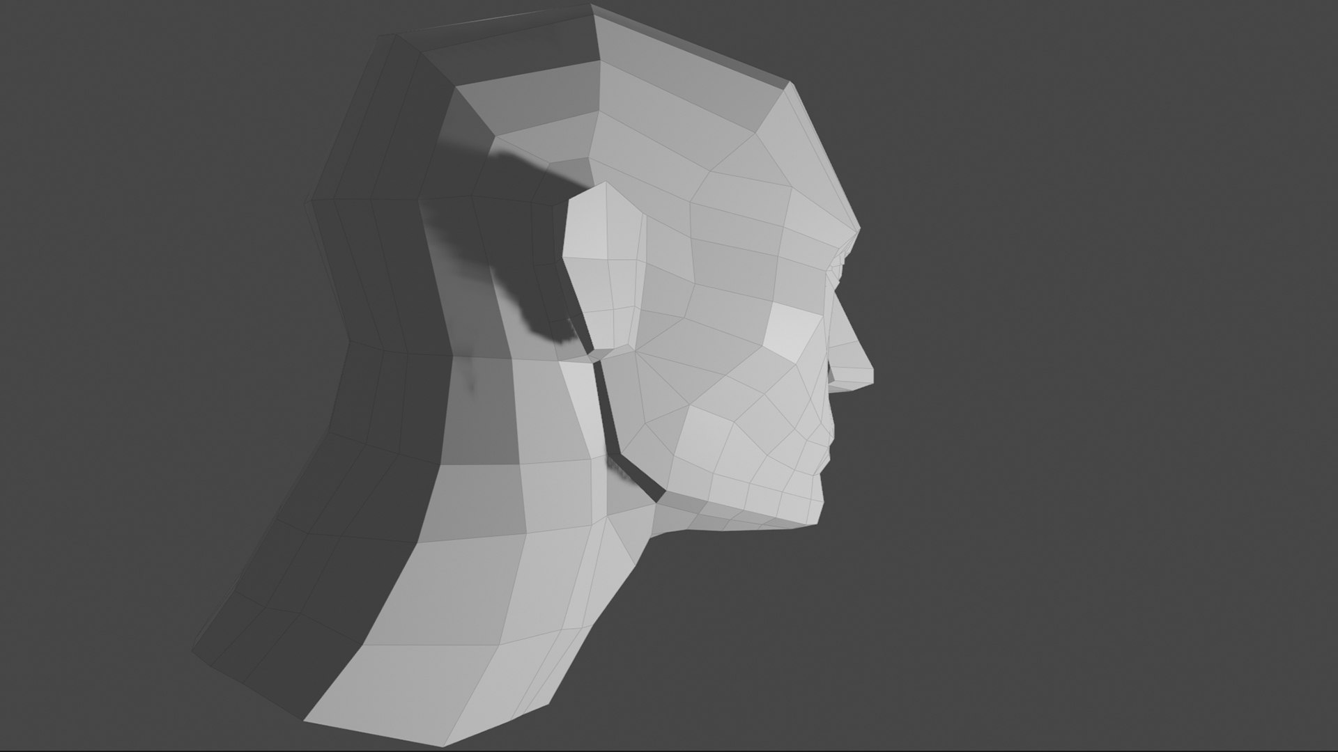 3D Low Poly Head 3DModel - TurboSquid 2086997