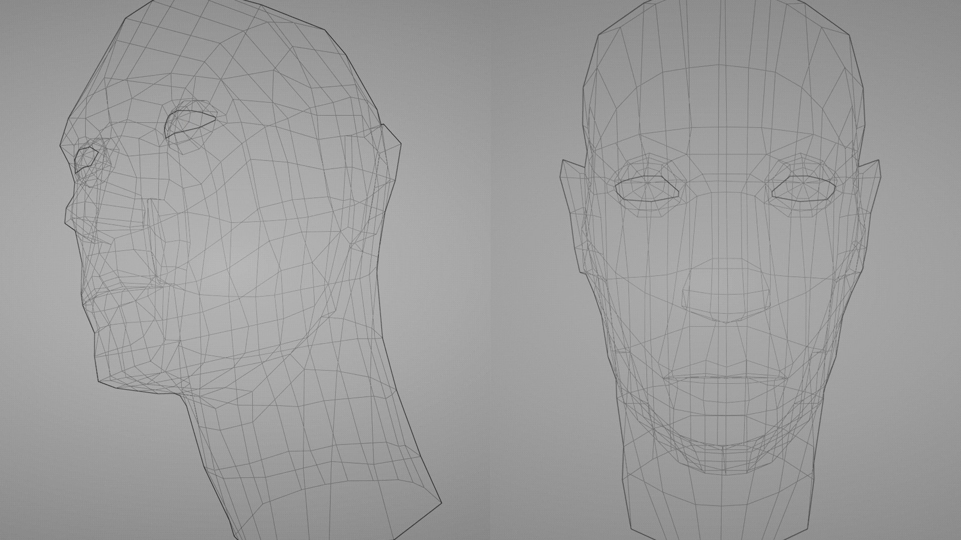 3D Low Poly Head 3DModel - TurboSquid 2086997