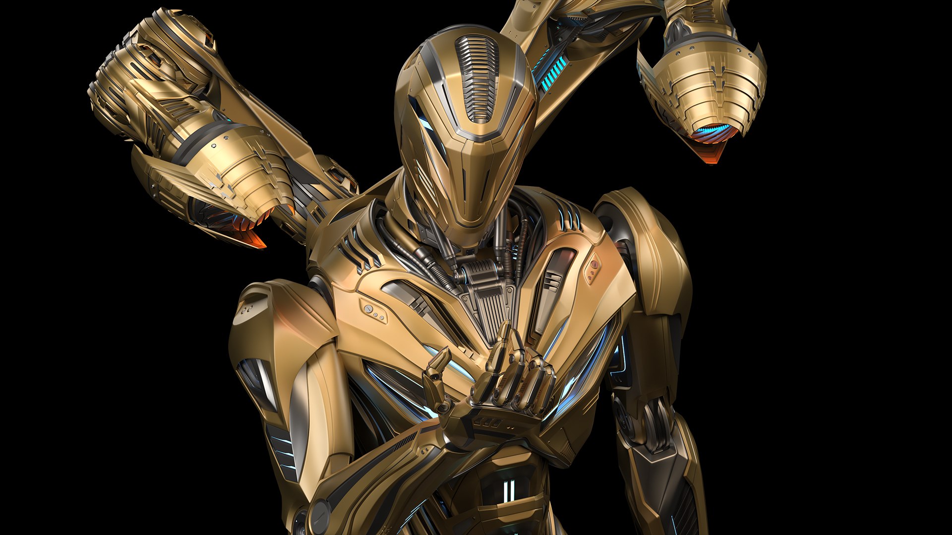 Robot Alien Destroyer - Rigged And Animated Model - TurboSquid 2279998