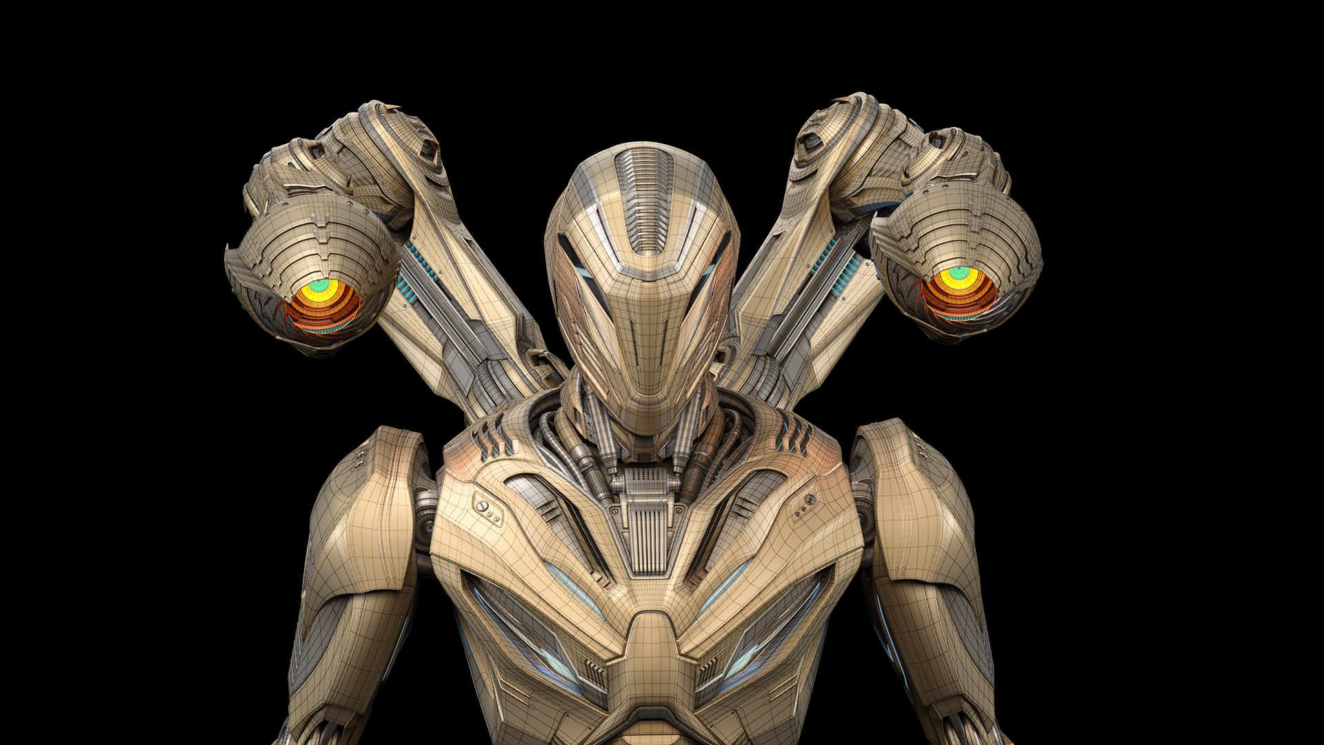 Robot Alien Destroyer - Rigged And Animated Model - TurboSquid 2279998