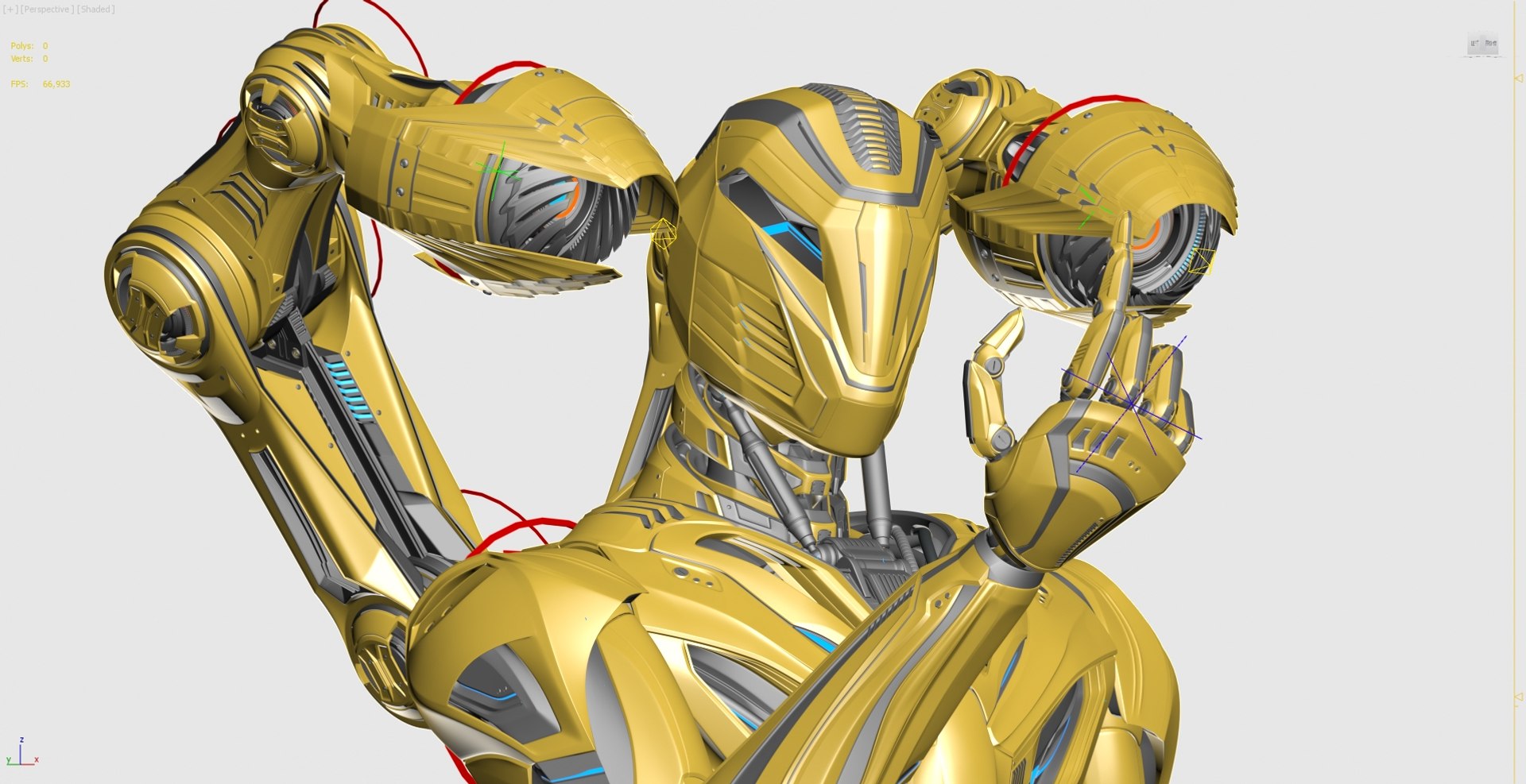 Robot Alien Destroyer - Rigged And Animated Model - TurboSquid 2279998
