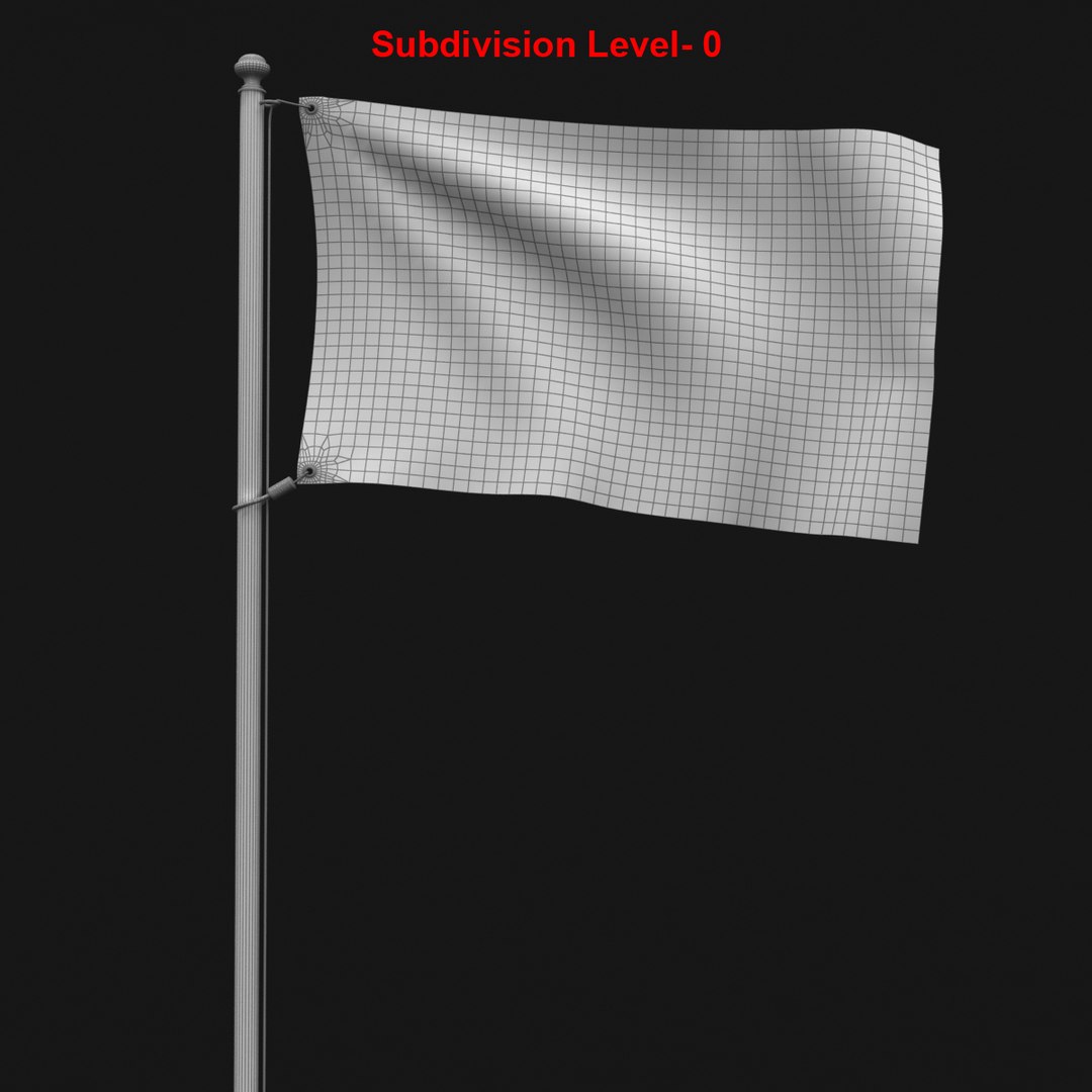 3d model german flag