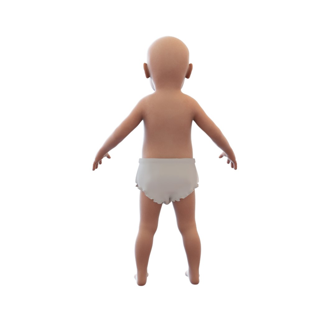 Baby Character People Model - TurboSquid 1629723