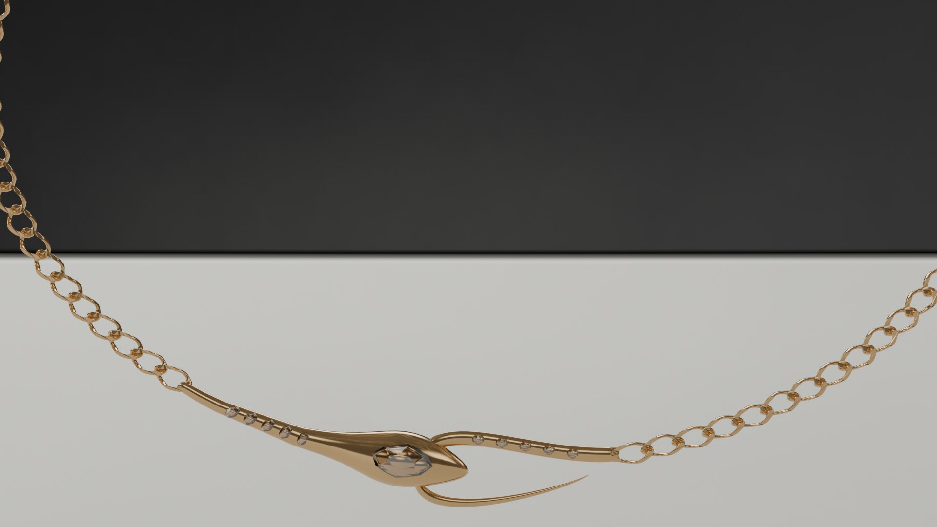 3D Chain Model For Blender - Jewelry Accessories Design Model ...