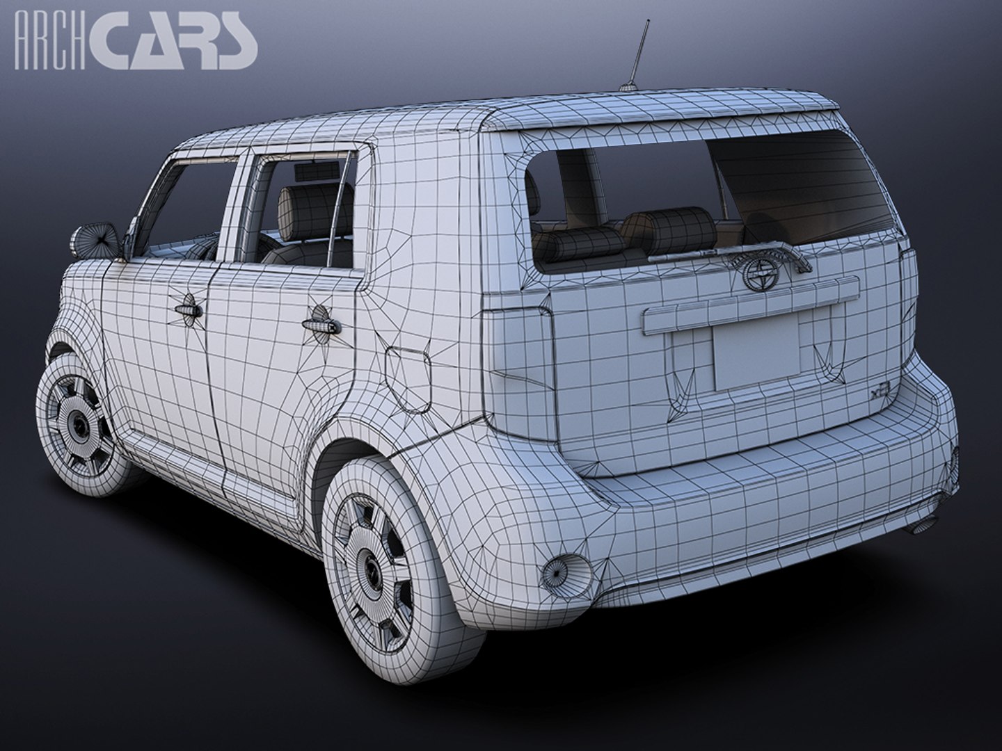 Scion Xb 3d Fbx