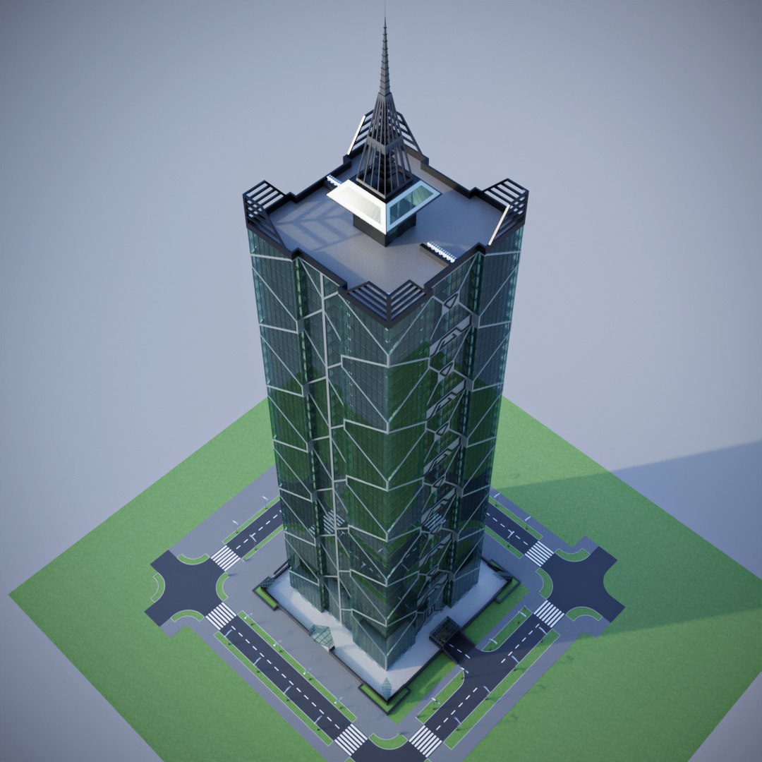 3D Skyscraper - TurboSquid 1718597