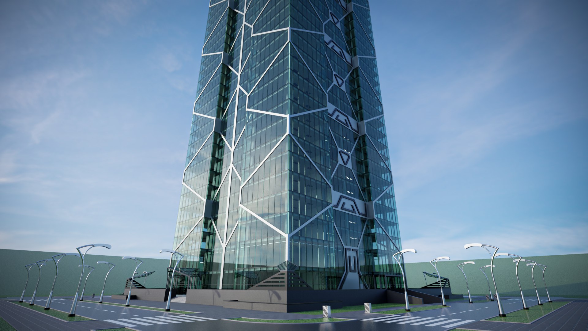 3D Skyscraper - TurboSquid 1718597