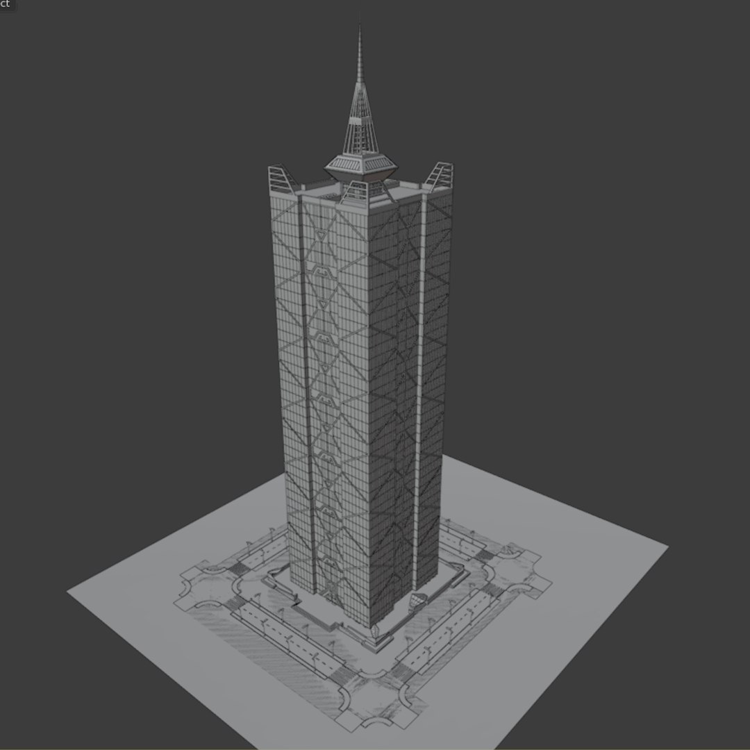 3D Skyscraper - TurboSquid 1718597