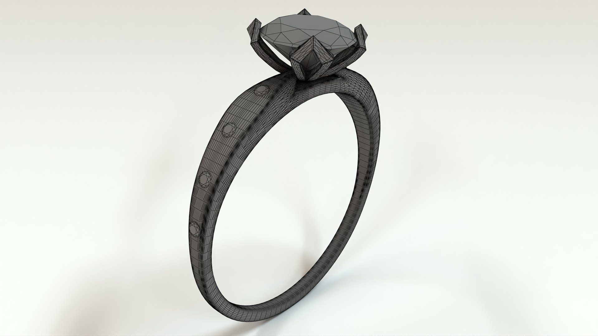 Diamond Ring 3D - TurboSquid 2329445