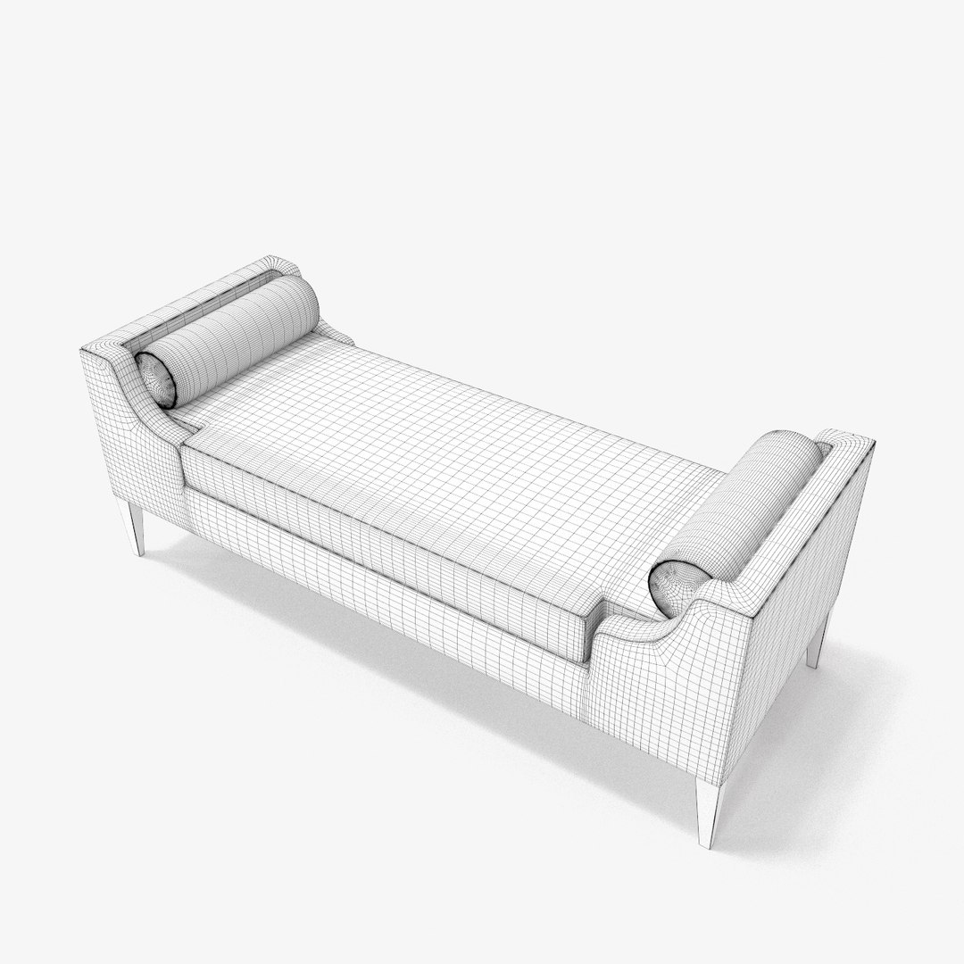 Myplumdesign Reese Bench 3d Model