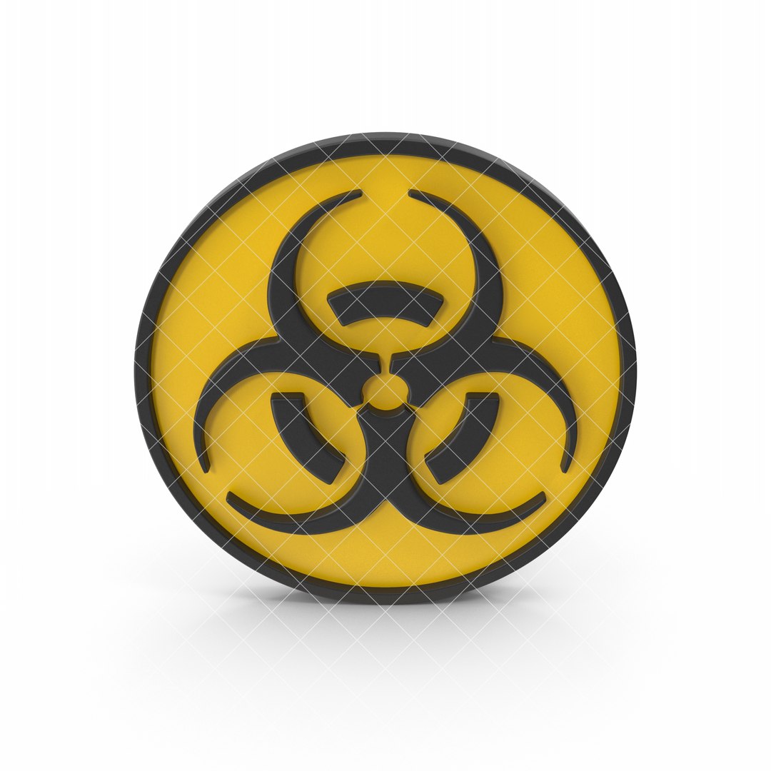Biohazard Symbol Model - TurboSquid 2306002