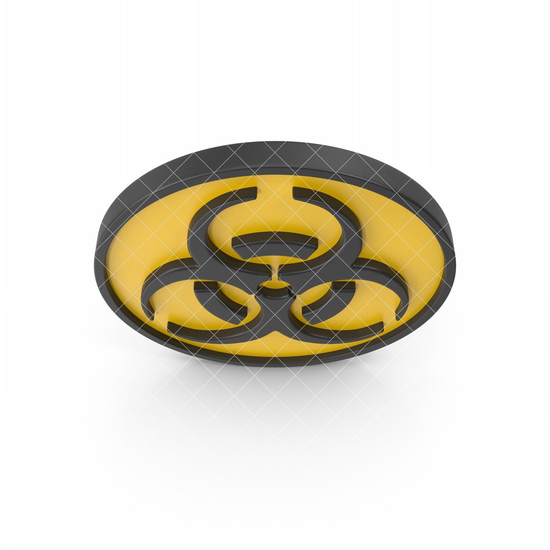 Biohazard Symbol Model - TurboSquid 2306002