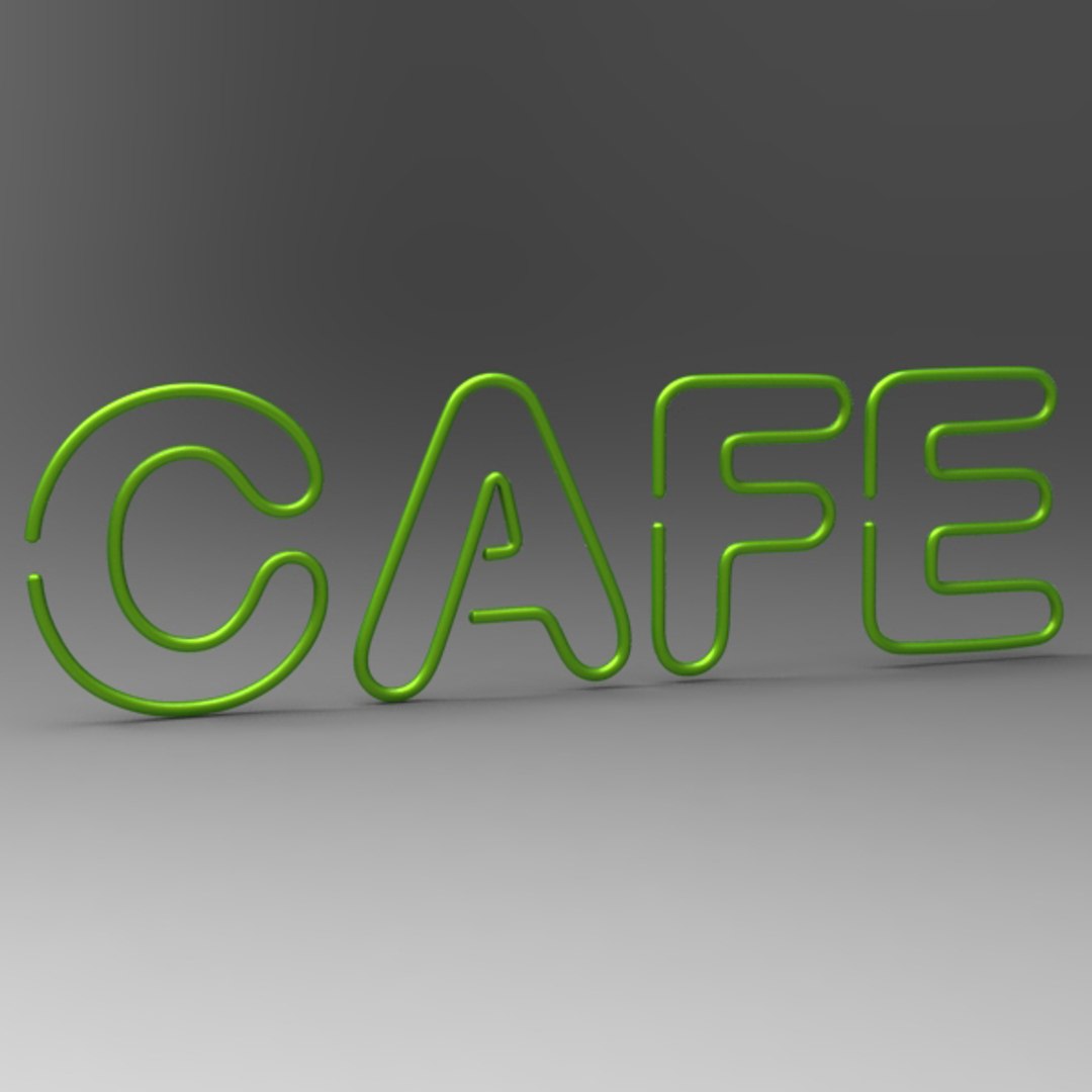 Neon Sign 3d Model