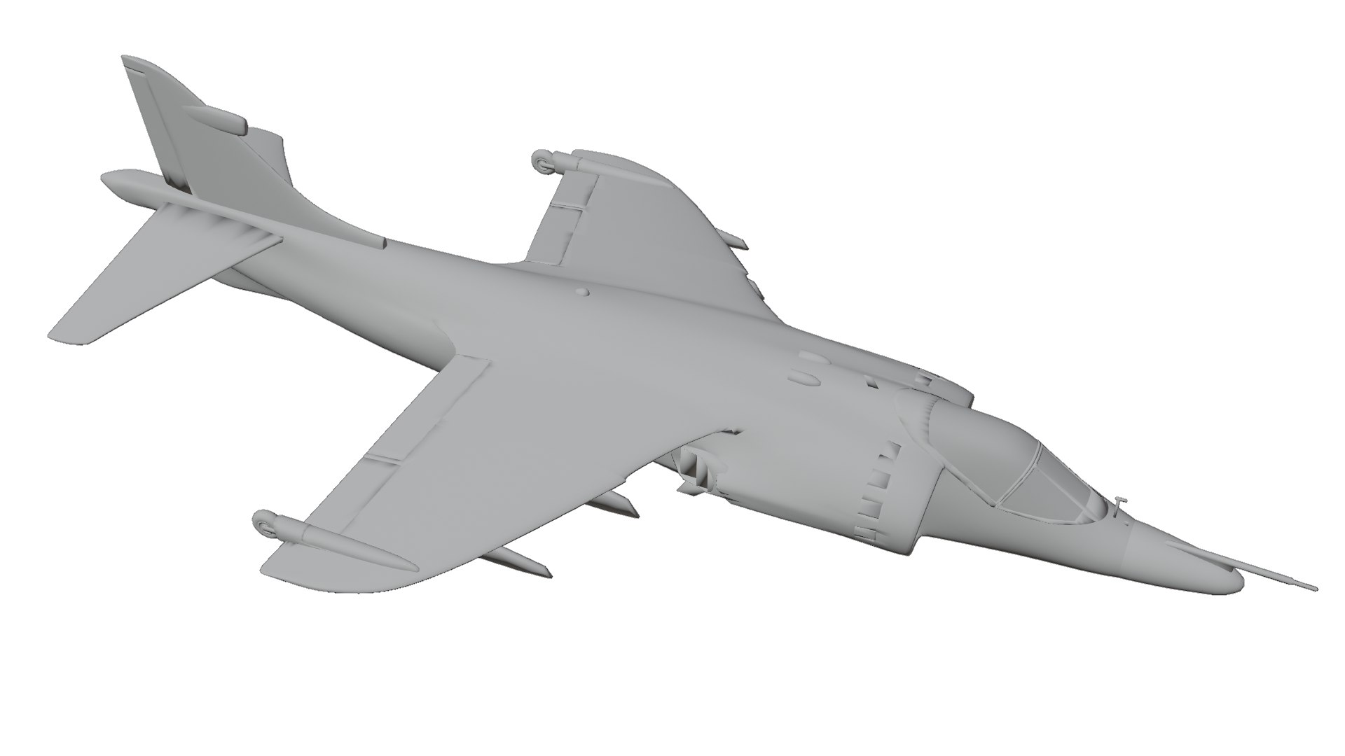 3D Harrier-GR3 - TurboSquid 2245845