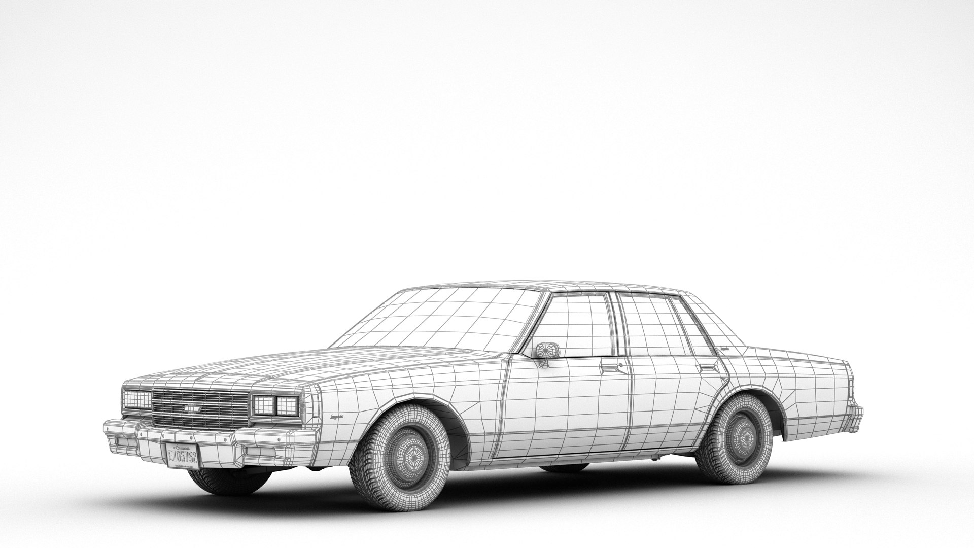 3D Chevrolet Impala - TurboSquid 2010759