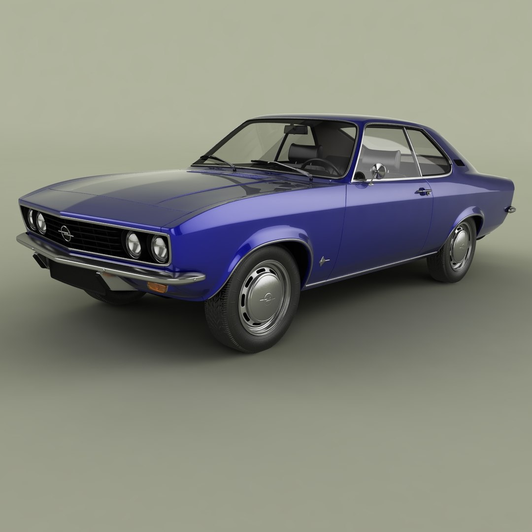 Opel Manta A3D模型 - TurboSquid 1907939