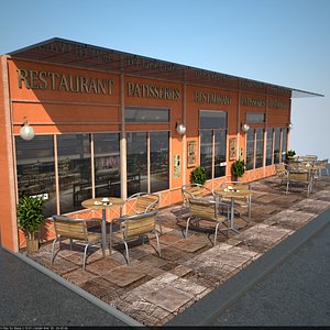 Restaurant 3D Models for Download | TurboSquid