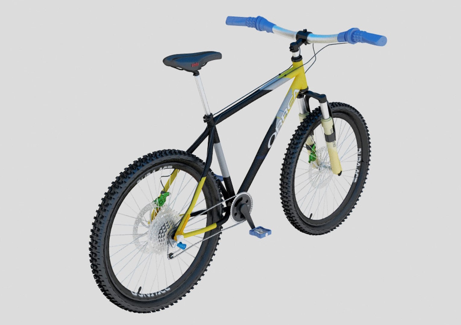 3ds Max Mountain Bike