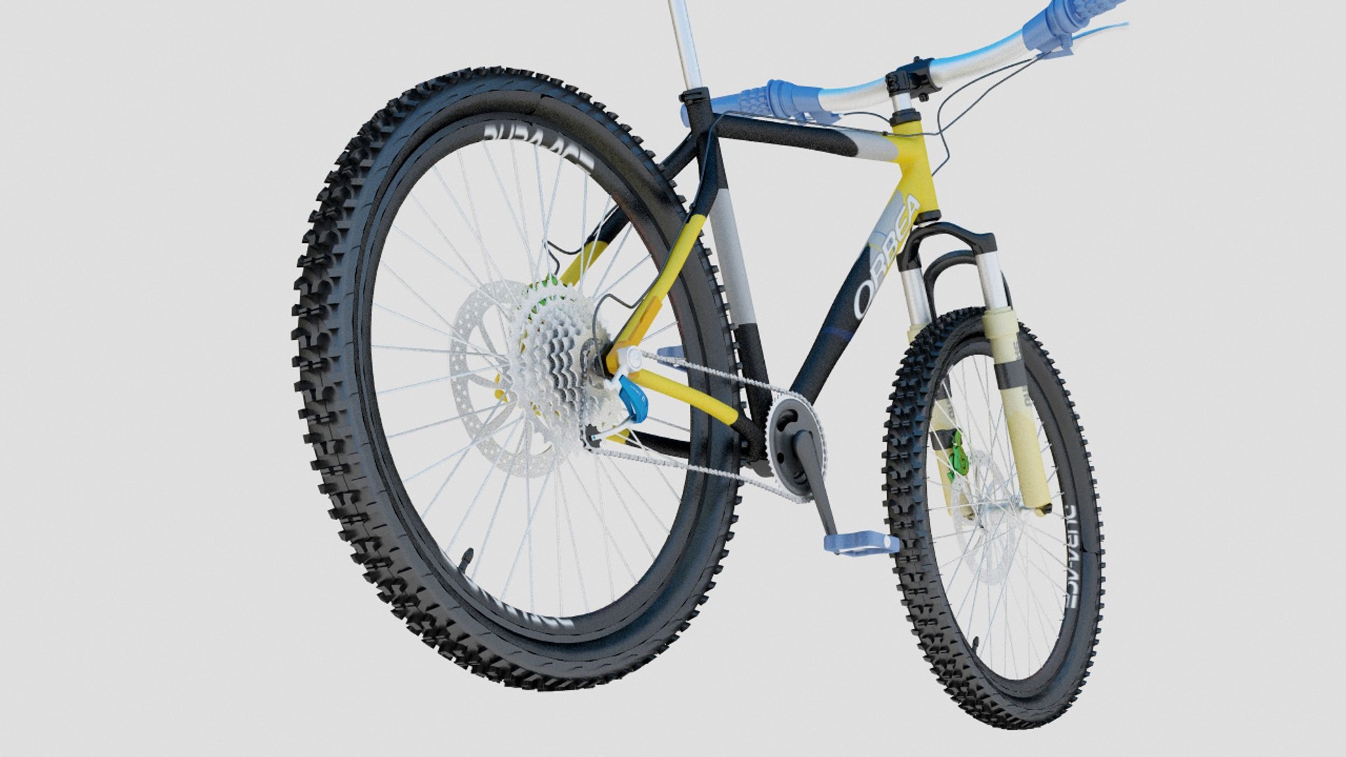 3ds Max Mountain Bike