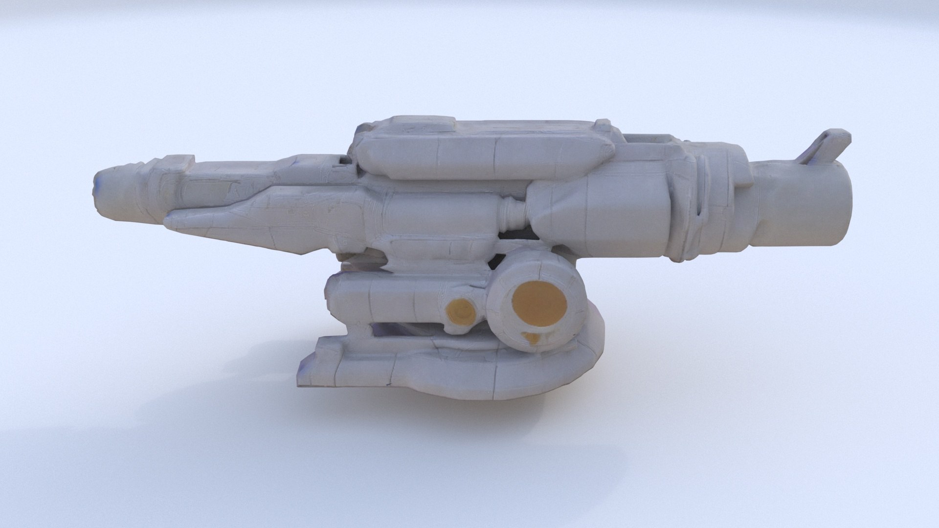 Antimatter Beam Cannon 3D Model - TurboSquid 2328974