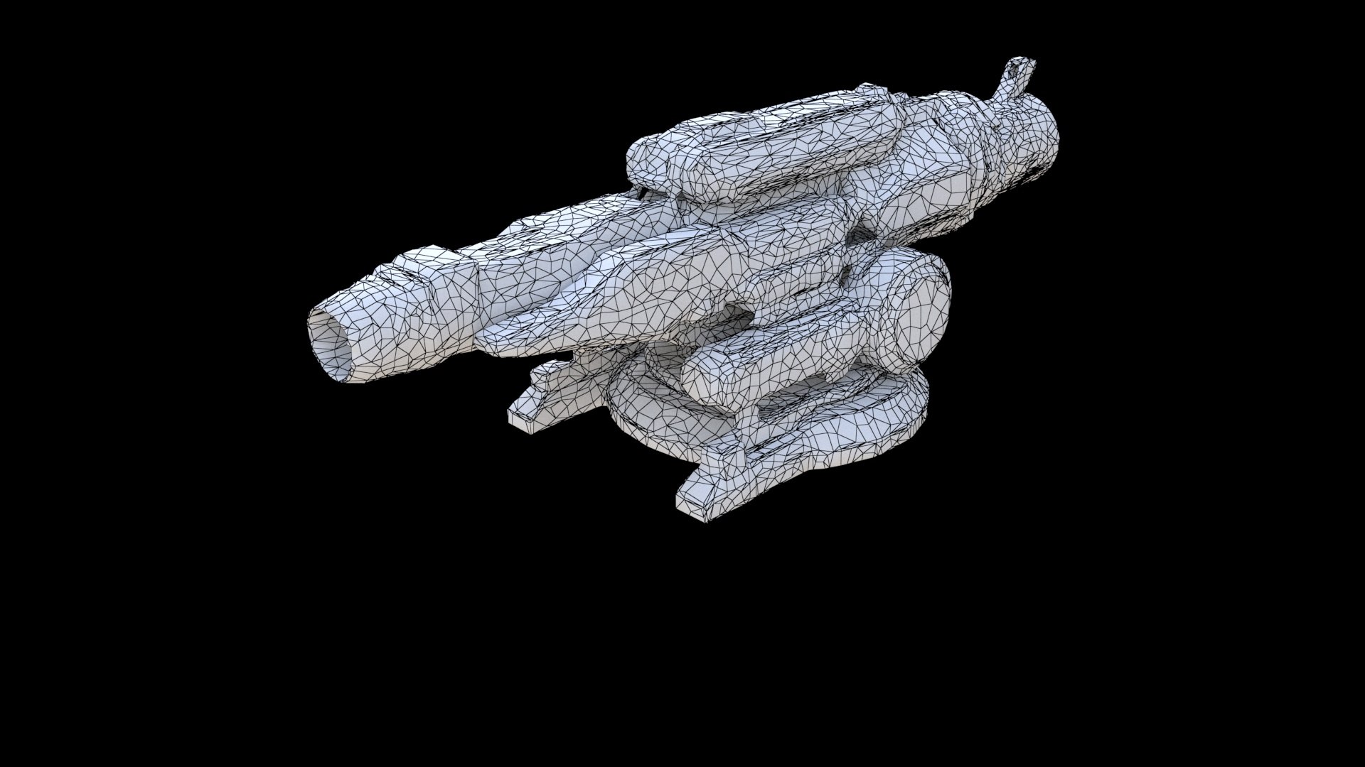 Antimatter Beam Cannon 3D Model - TurboSquid 2328974