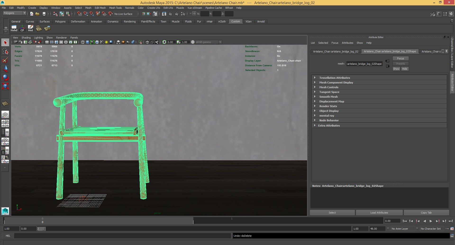 Artelano Chair 3d Model