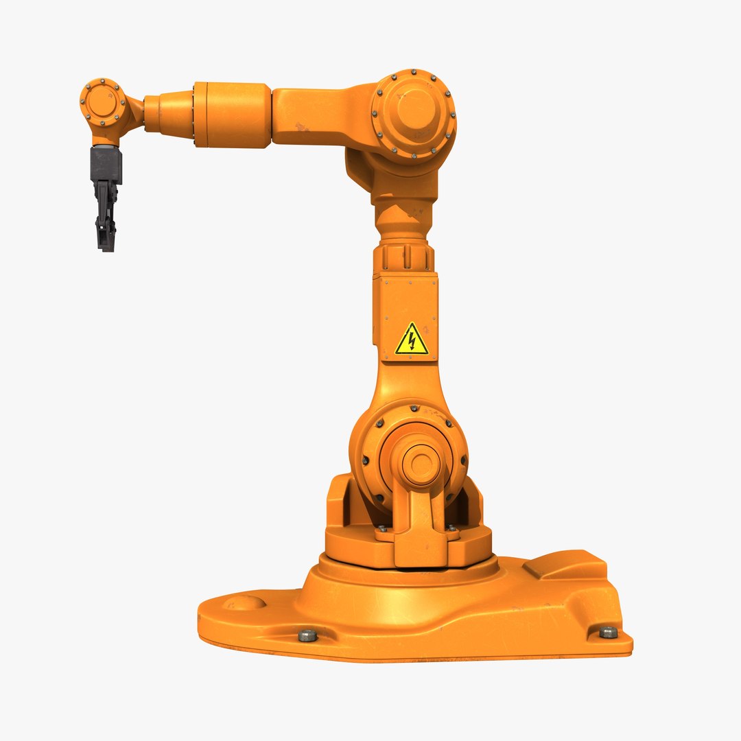 3D Robotic Arms Robot Sc-Fi Industrial Model - TurboSquid 2015345