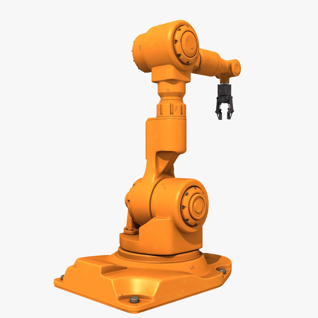 3D Robotic Arms Robot Sc-Fi Industrial Model - TurboSquid 2015345