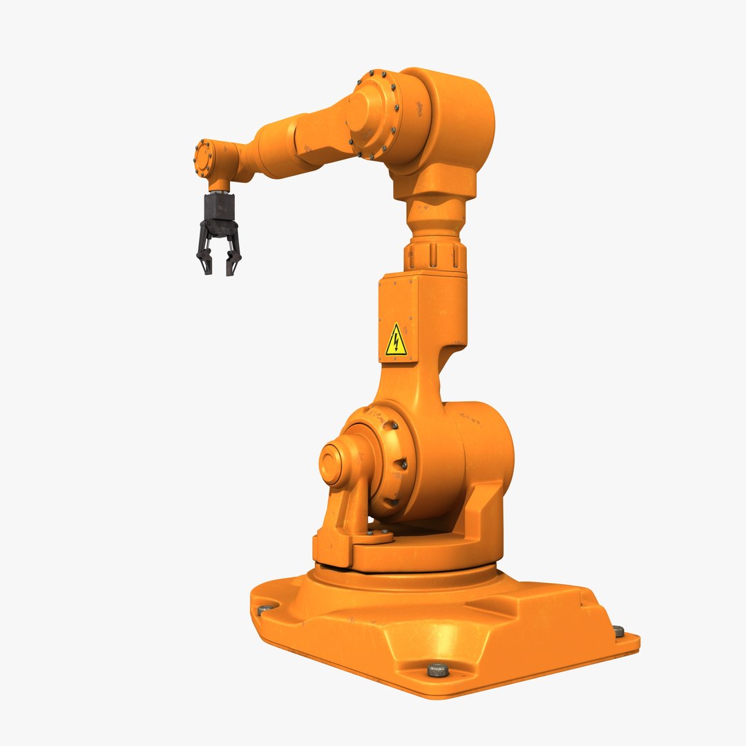 3D Robotic Arms Robot Sc-Fi Industrial Model - TurboSquid 2015345