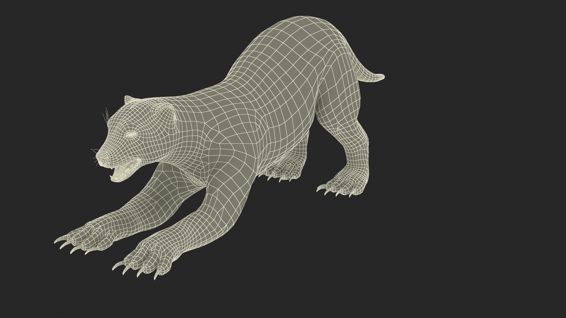 Wolverine Prepares Attack Pose Model - TurboSquid 2131650