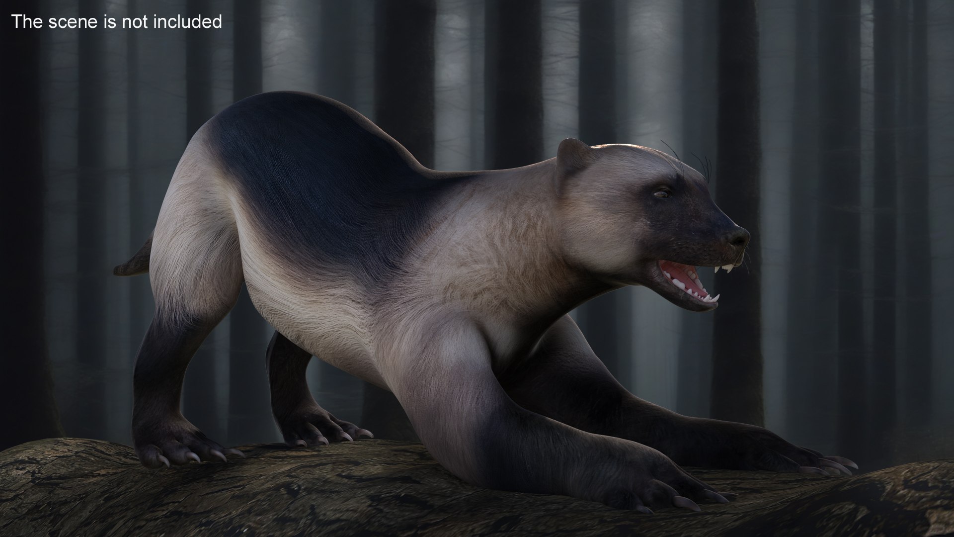 Wolverine Prepares Attack Pose Model - TurboSquid 2131650