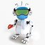 3d robot bot model