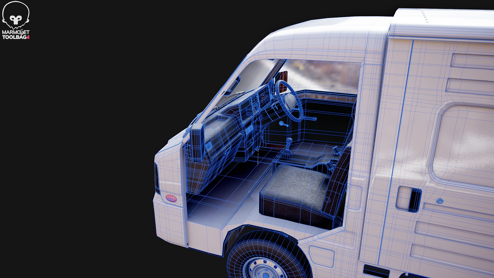 Subaru Sambar 2011 Panel Van 3D Model - TurboSquid 2246037