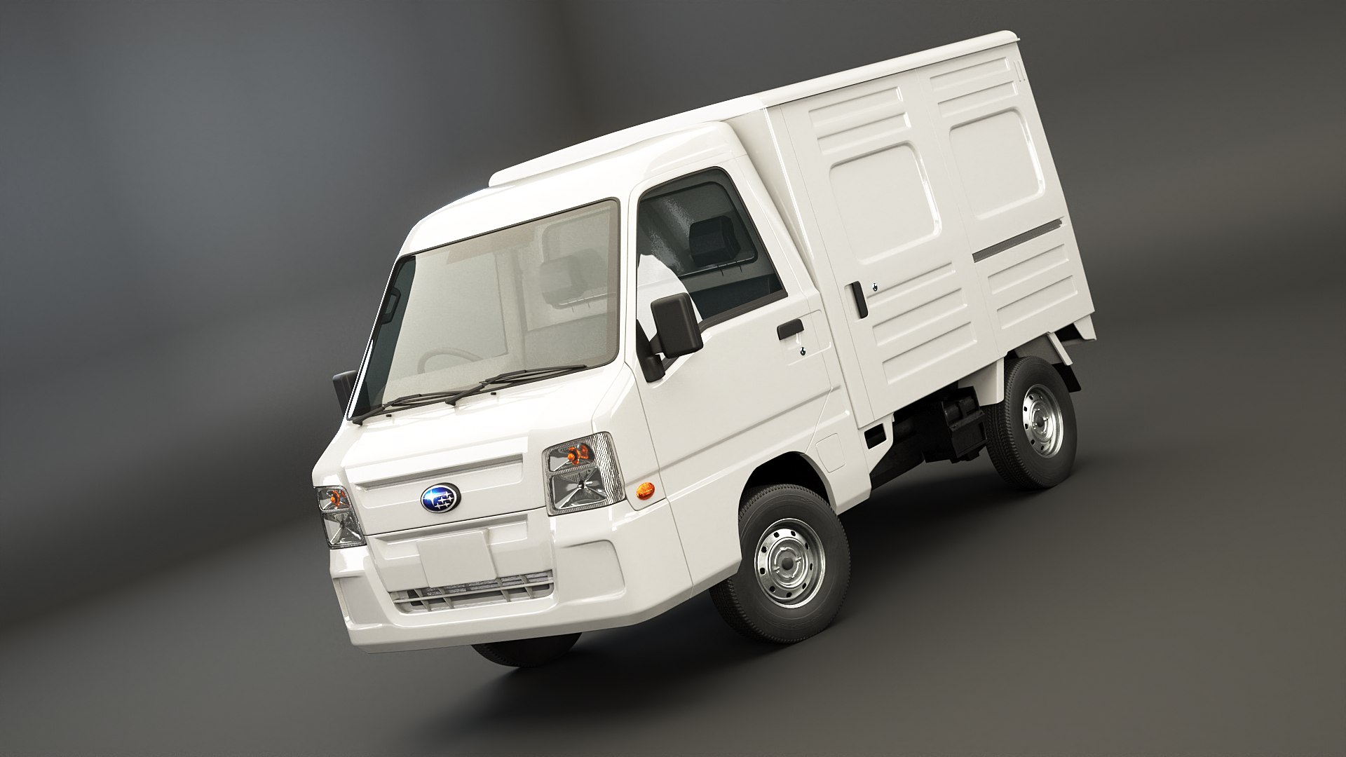 Subaru Sambar 2011 Panel Van 3D Model - TurboSquid 2246037