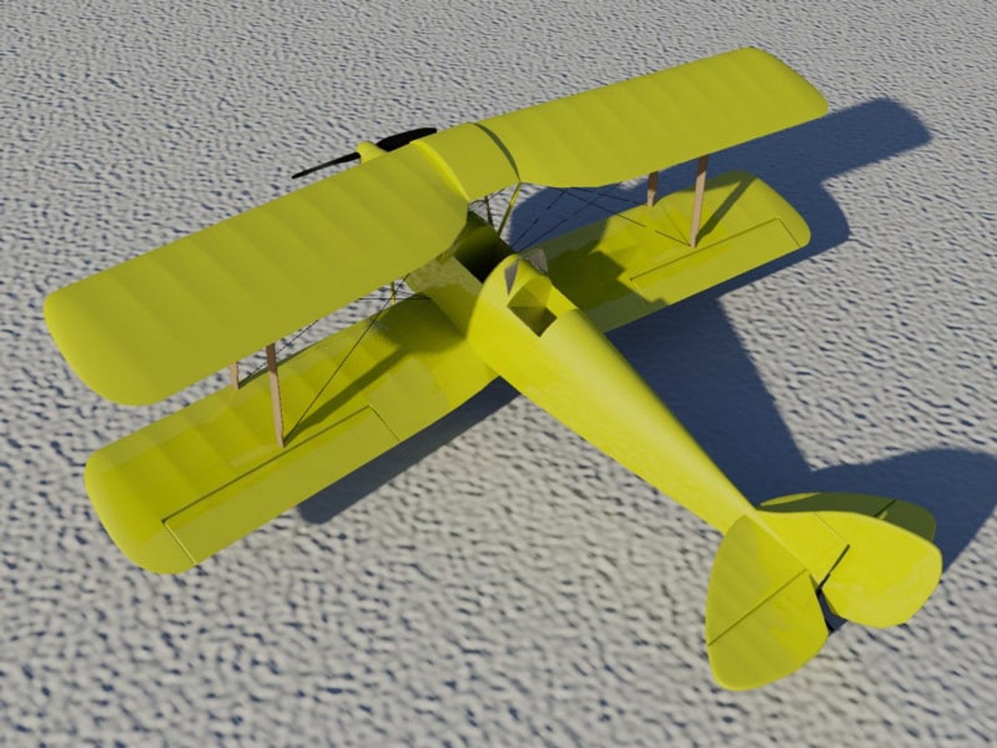 3d Model Of Haviland Tiger Moth Dh82