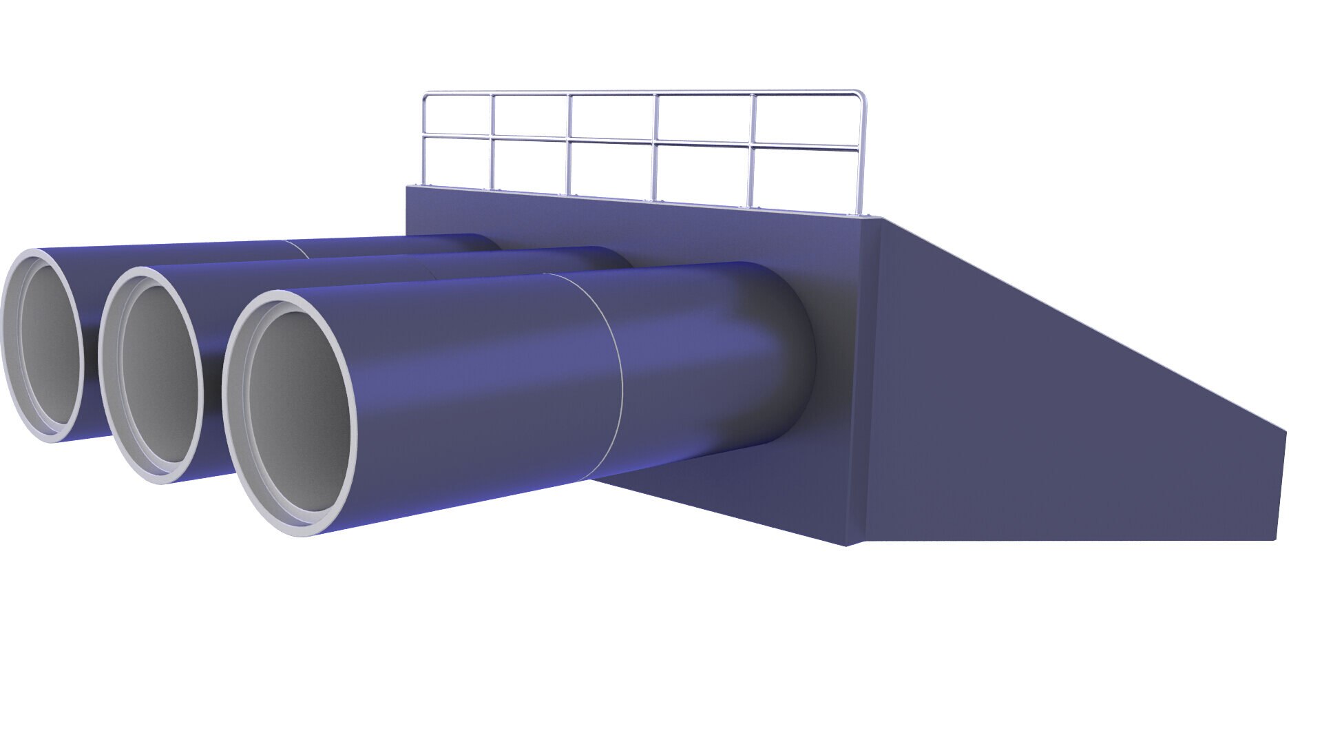 Storm Drain Pipe Outlet Flap Valve 36 3D Model - TurboSquid 1979990