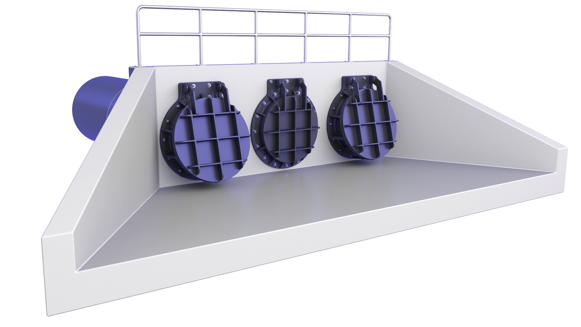 Storm Drain Pipe Outlet Flap Valve 36 3D Model - TurboSquid 1979990