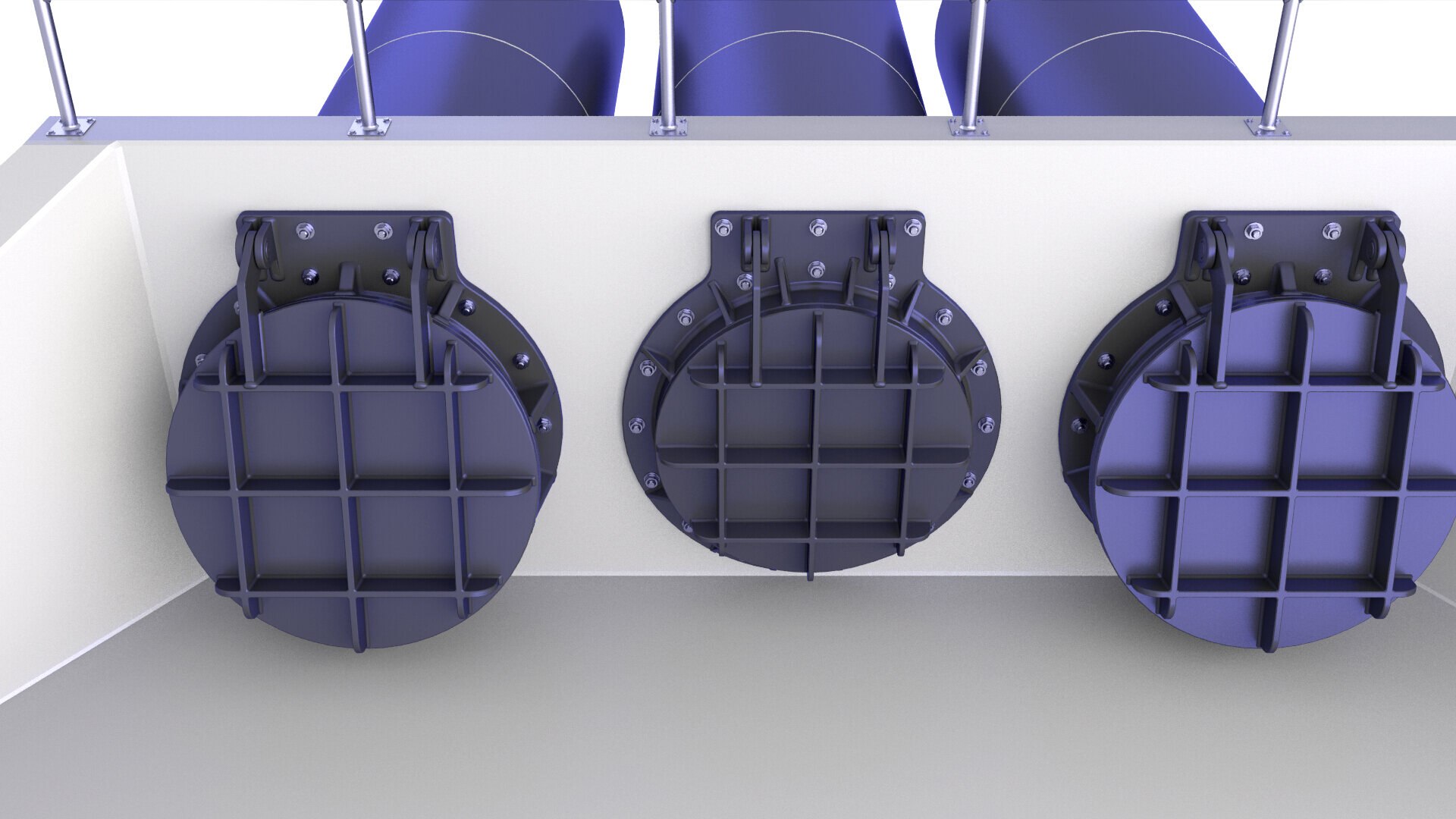 Storm Drain Pipe Outlet Flap Valve 36 3D Model - TurboSquid 1979990