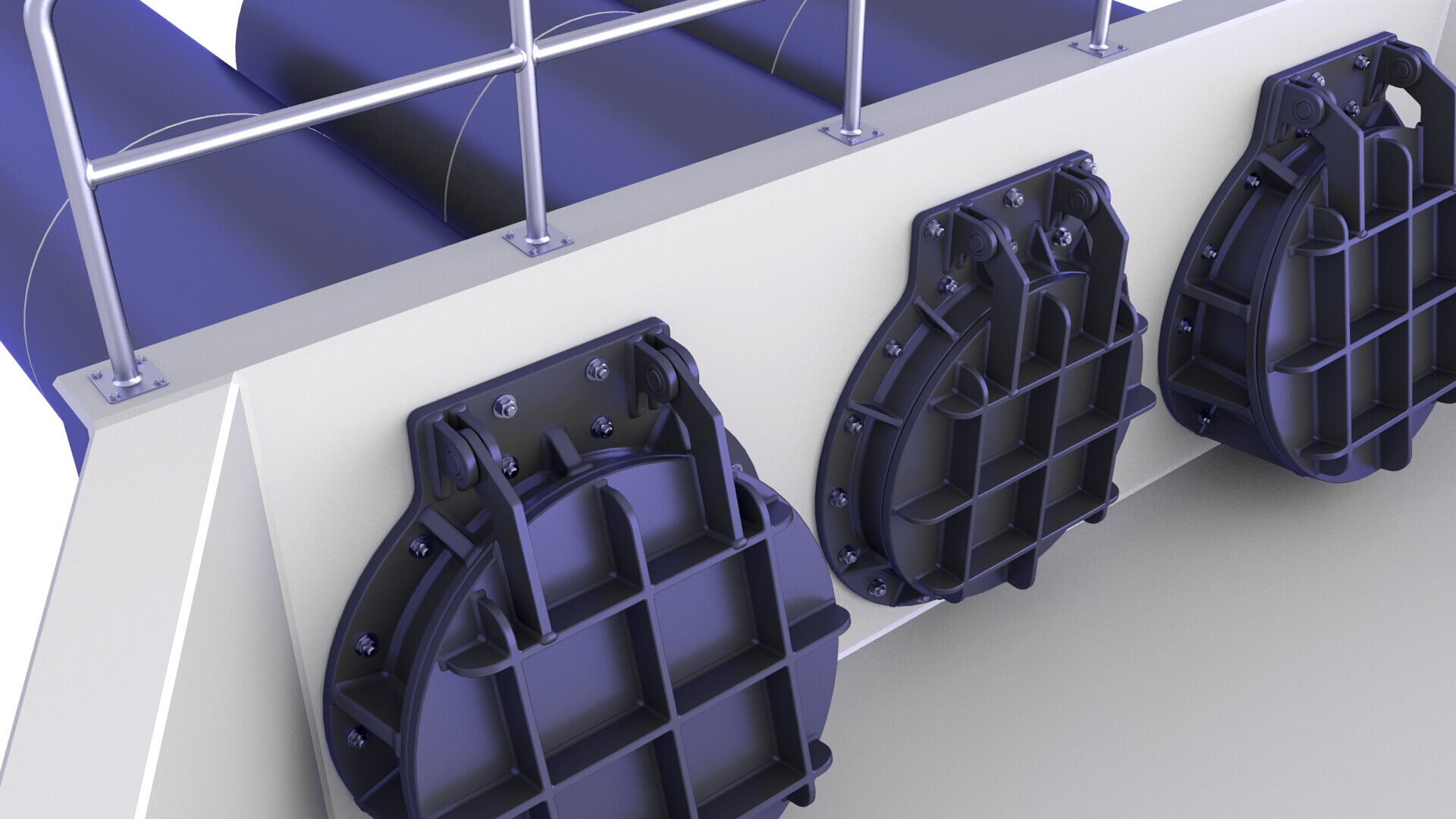 Storm Drain Pipe Outlet Flap Valve 36 3D Model - TurboSquid 1979990