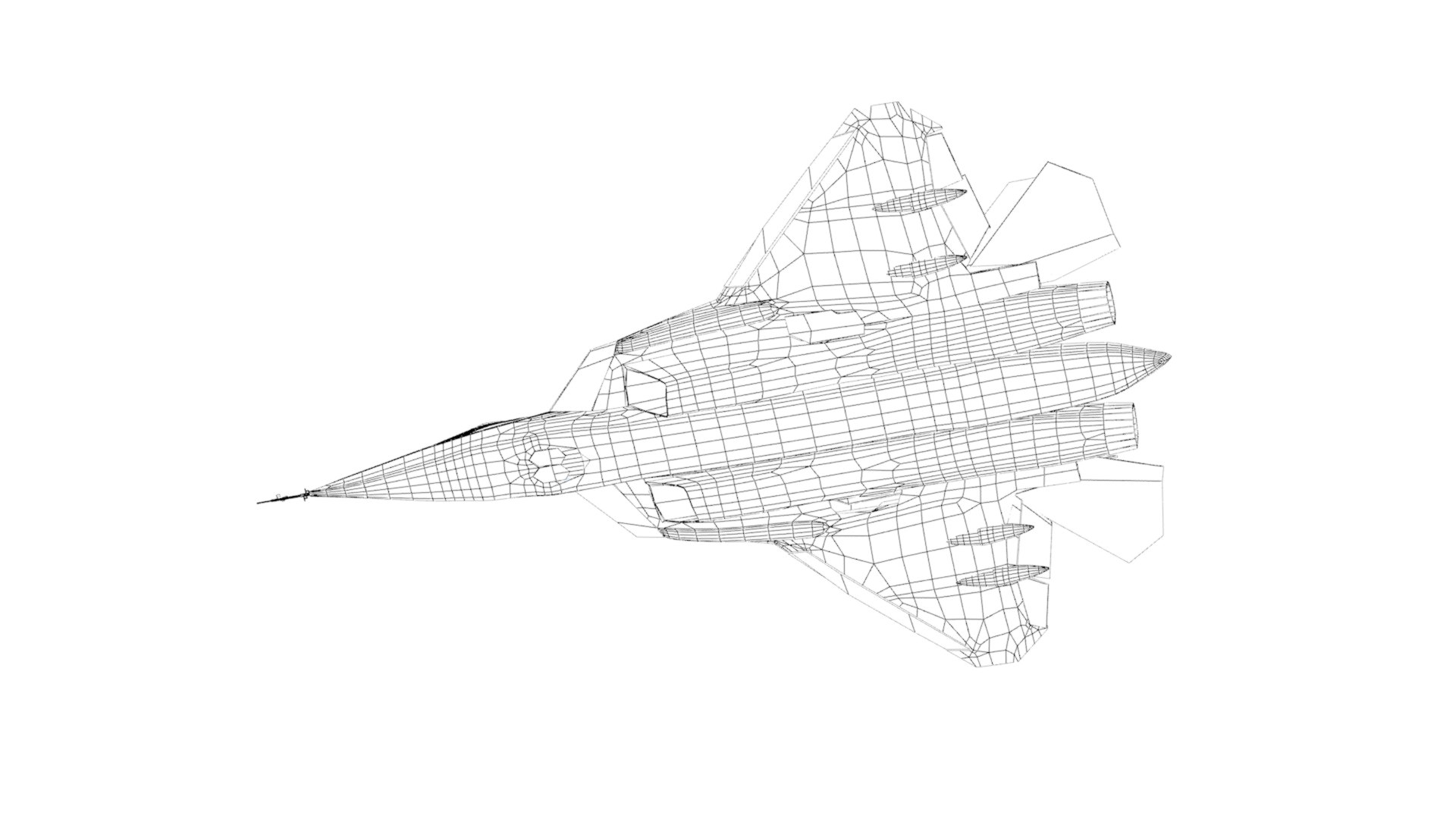 3D Model High Quality Su57 Jet Fighter - TurboSquid 1922623