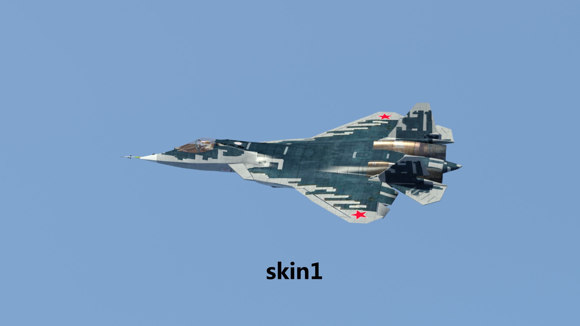 3D Model High Quality Su57 Jet Fighter - TurboSquid 1922623