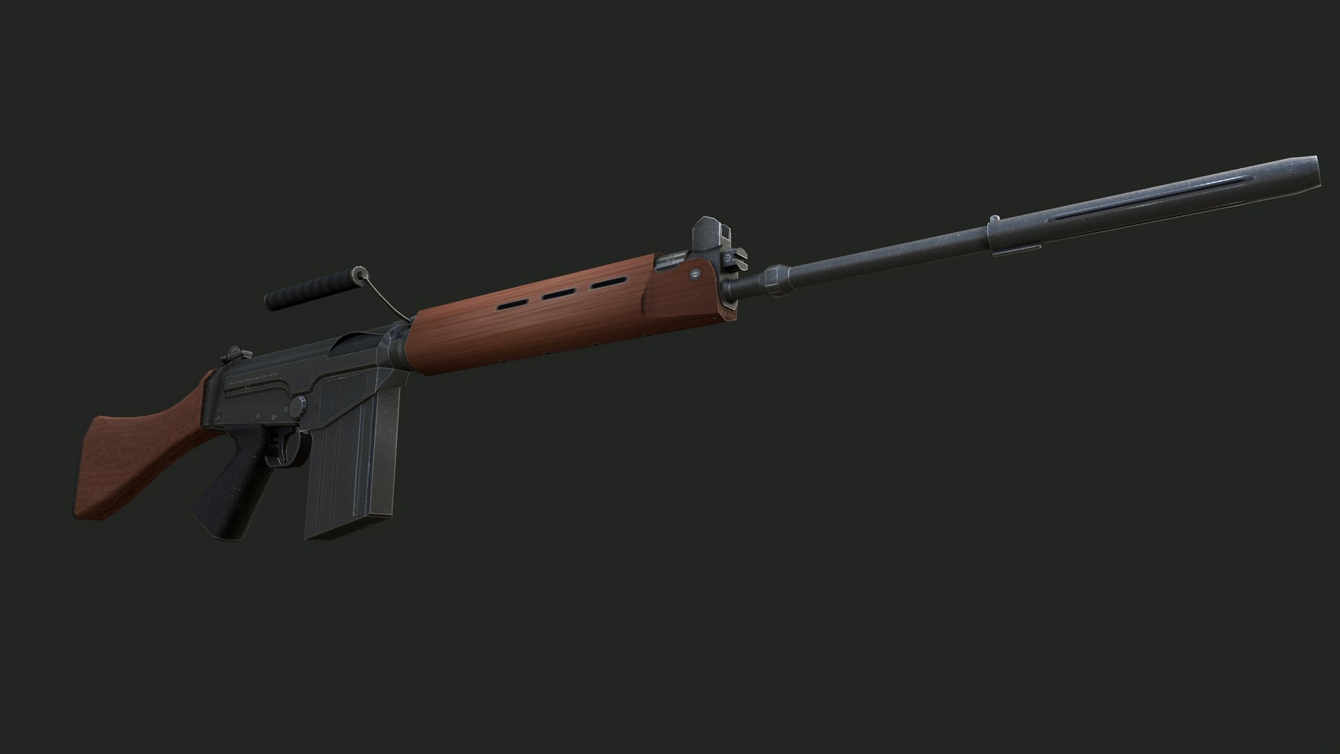 3D Fn Fal - TurboSquid 1151742